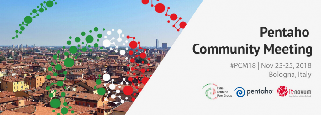 Pentaho Community Meeting PCM18 is coming to Bologna » Jens Bleuel ...